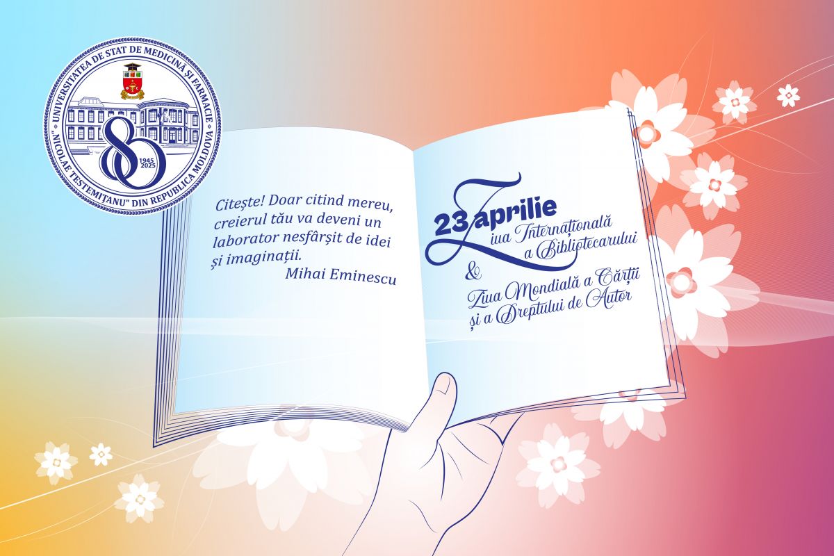 23 aprilie – Ziua Internațională a Bibliotecarului | Universitatea de Stat de Medicină și ...